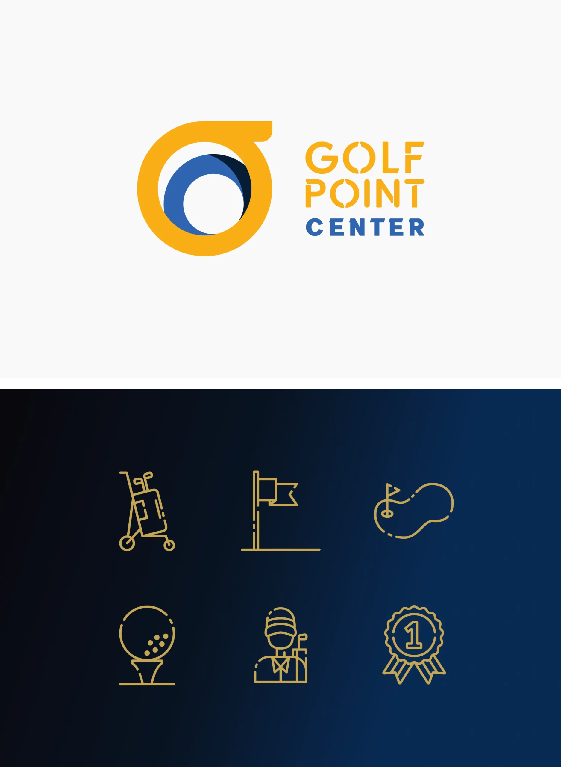 Web Design for Golf Point Center, an indoor golf academy