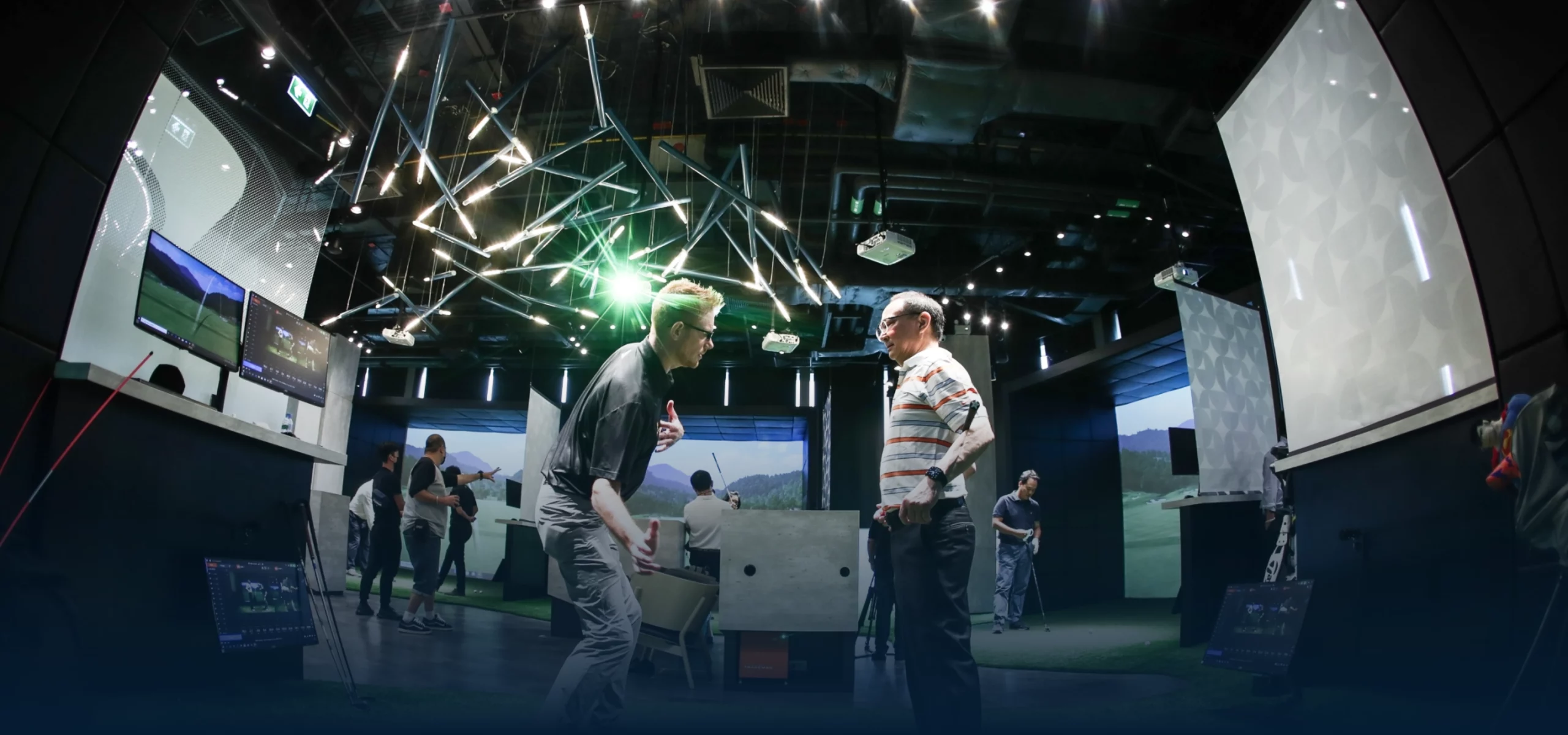 Web Design for Golf Point Center, an indoor golf academy