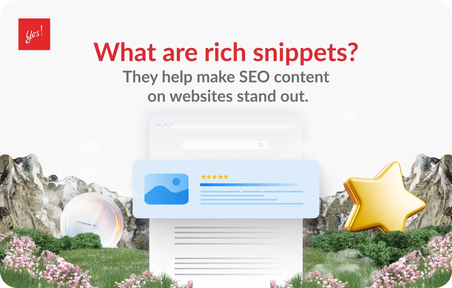 Rich snippets คืออะไร? ทำคอนเทนต์ SEO บนเว็บไซต์ให้โดดเด่น